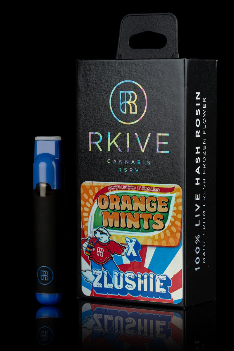 Orange Zlushie Rosin Pod - Rkive Reserve