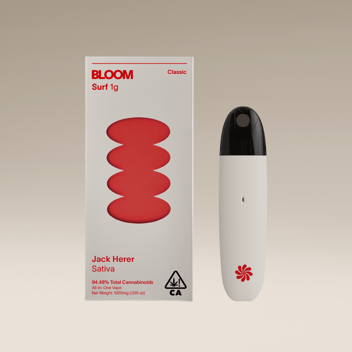 Bloom Classic Surf All-In-One 1000mg | Jack Herer - BLOOM