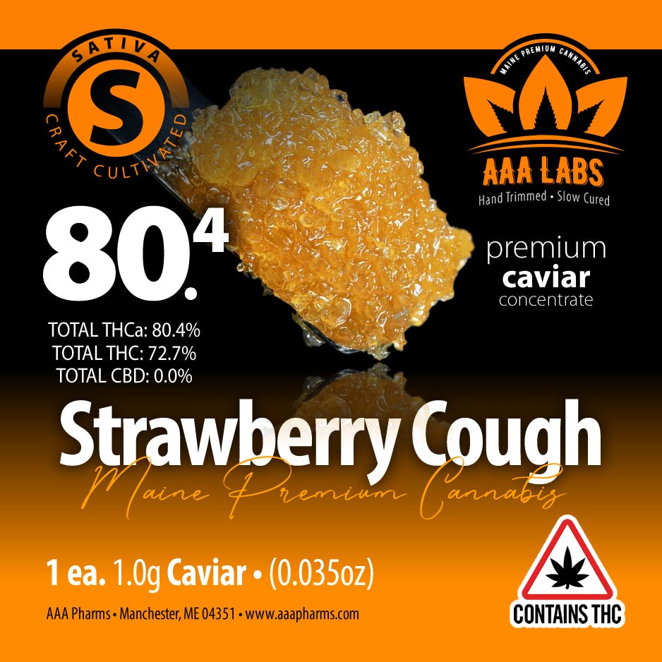 Strawberry Cough - Caviar - AAA Pharms
