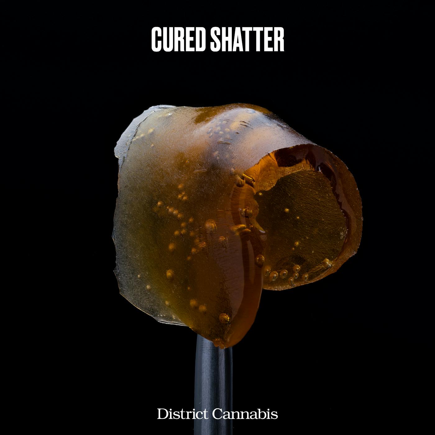 Sour Diesel Cured Shatter District Cannabis