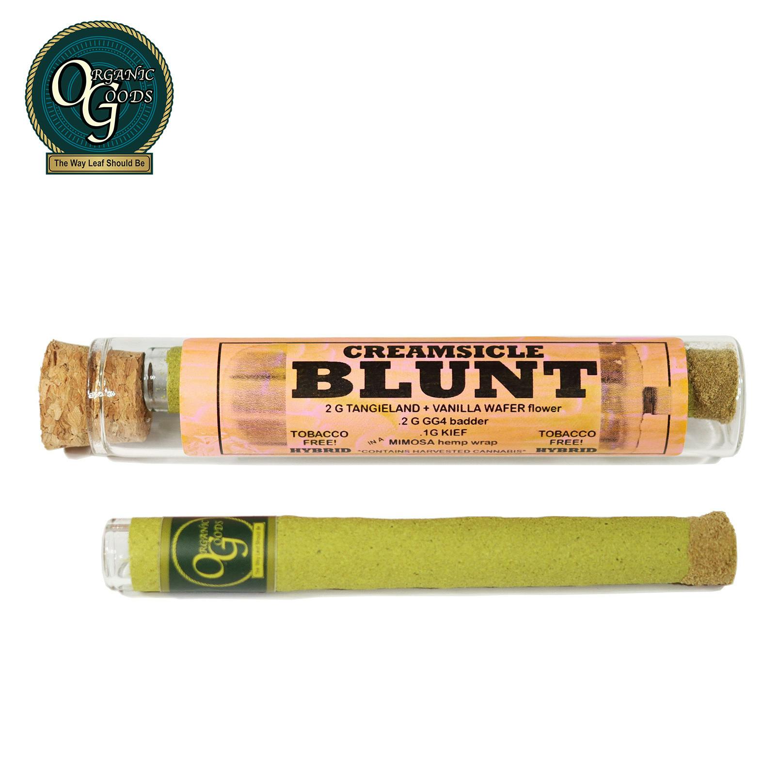 Organic Goods TF Blunt Dipped in Badder & Kief Creamsicle 2.3 G ...