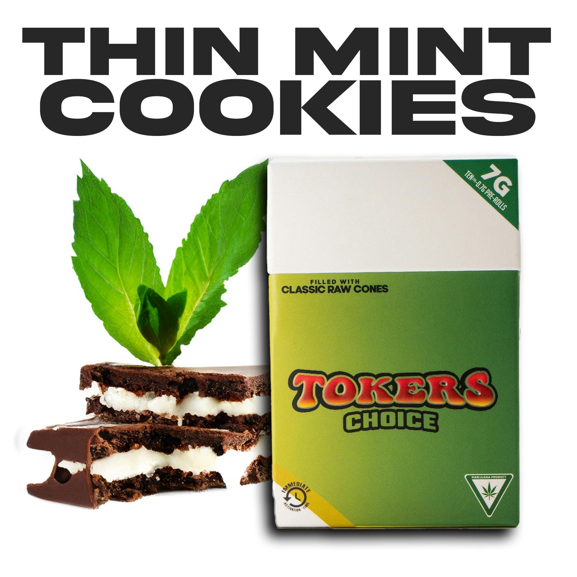 THIN MINT COOKIES | 7 GRAM PREROLL 10 PACK - Tokers Choice