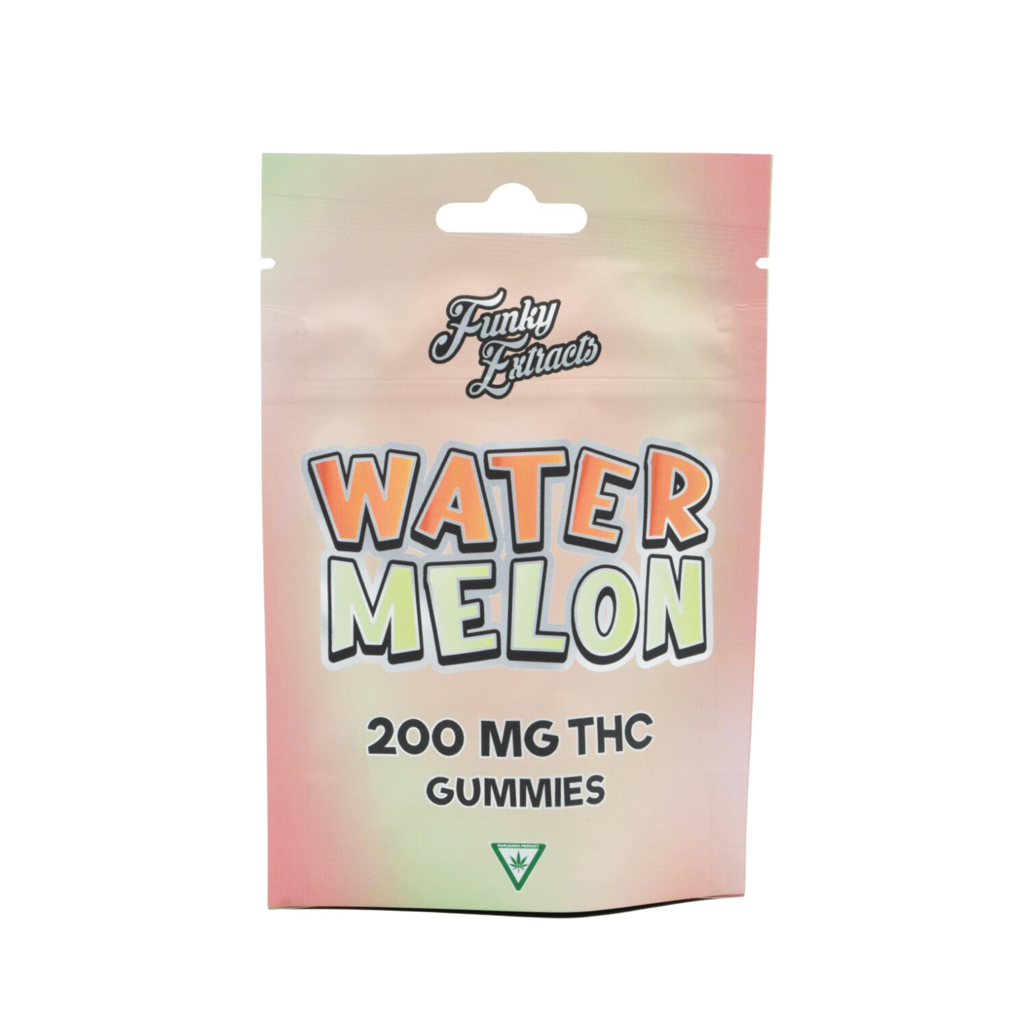 Funky Extracts Gummies - Watermelon (200mg) - Funky Extracts