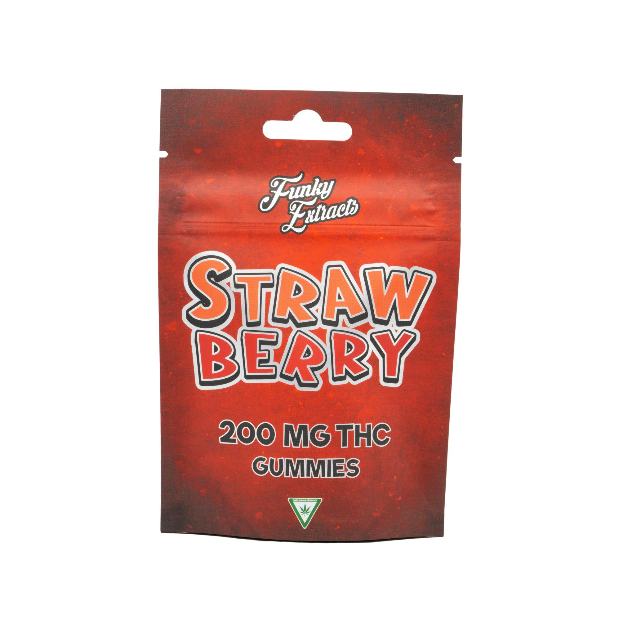 Funky Extracts - Strawberry (200mg) - Funky Extracts