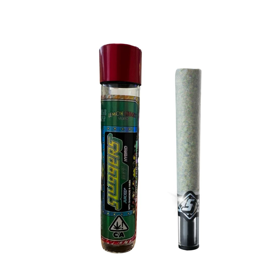 Sluggers | Lemon Cherry Gelato | 1.5g Infused Joint - Sluggers Hit Sluggers | Lemon Cherry Gelato | 1.5g Infused Joint - Sluggers Hit