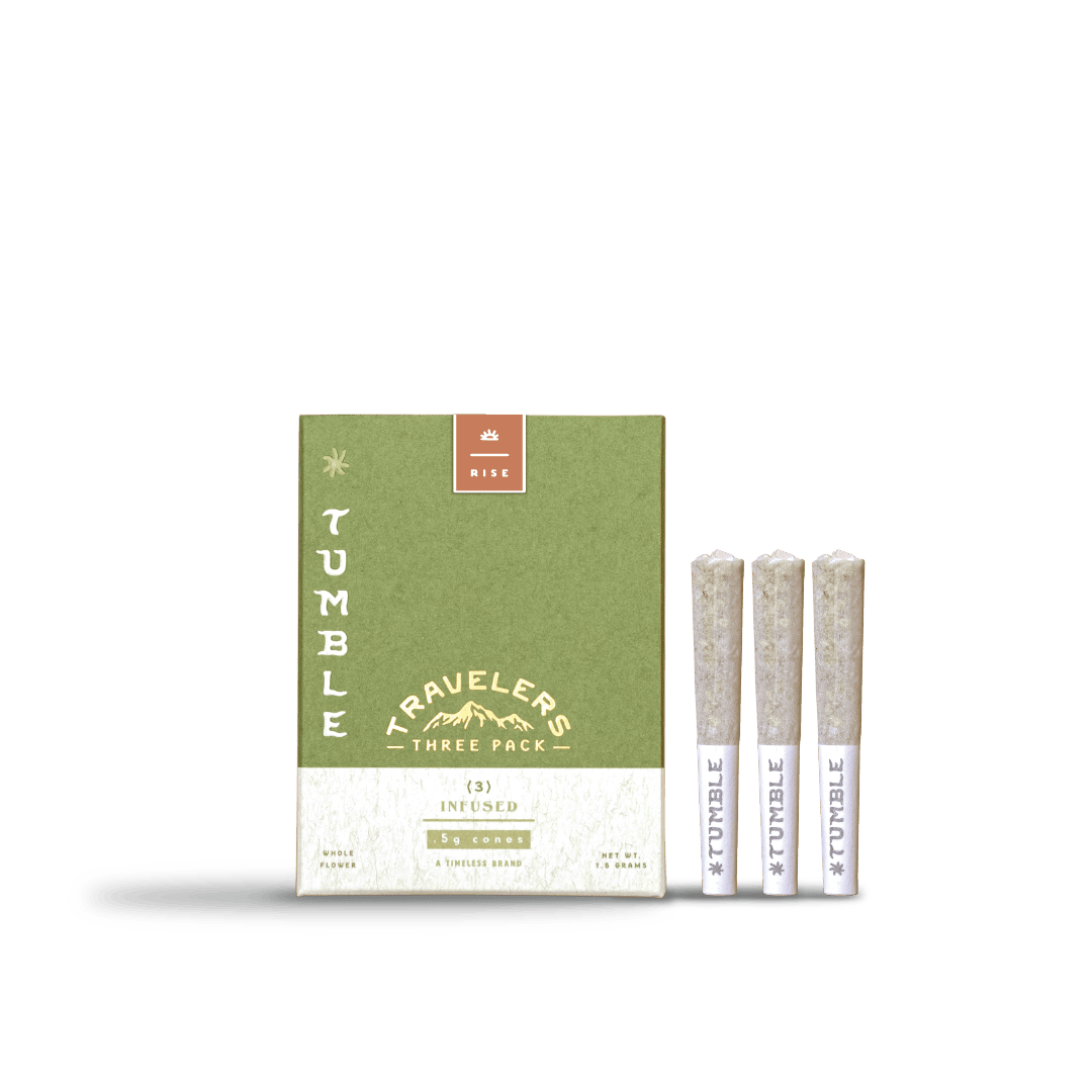 Tumble Lemon Faderade Travelers Infused Pre Roll Pack - Timeless Vapes