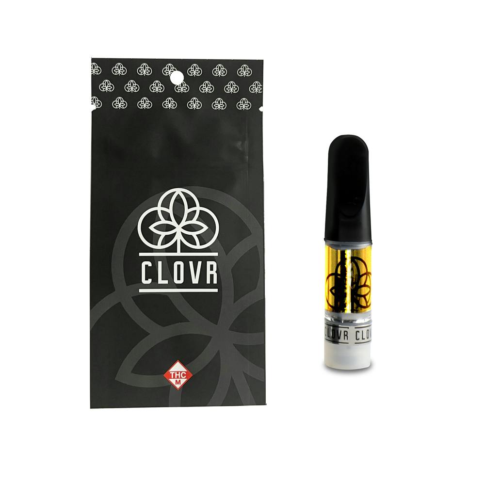 CLOVR - Distillate 510 Vape Cartridge - Blackberry Kush - CLOVR