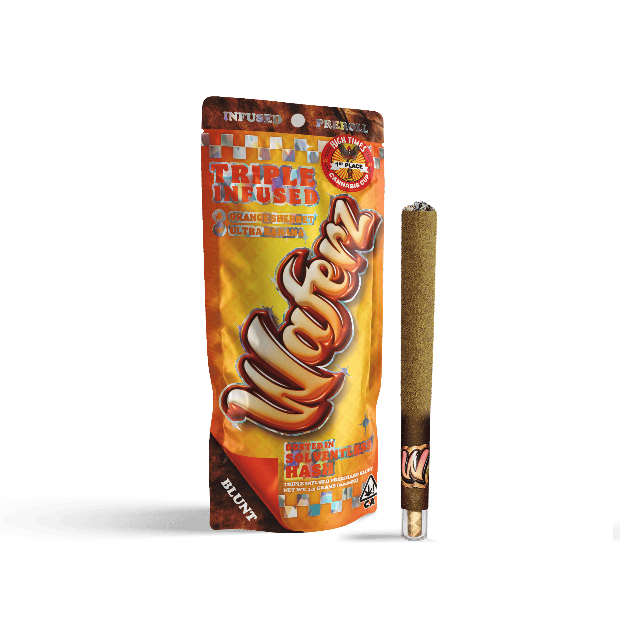Waferz Triple Infused Blunt: Orange Sherbet x Ultra Banana (1.3g) - Waferz