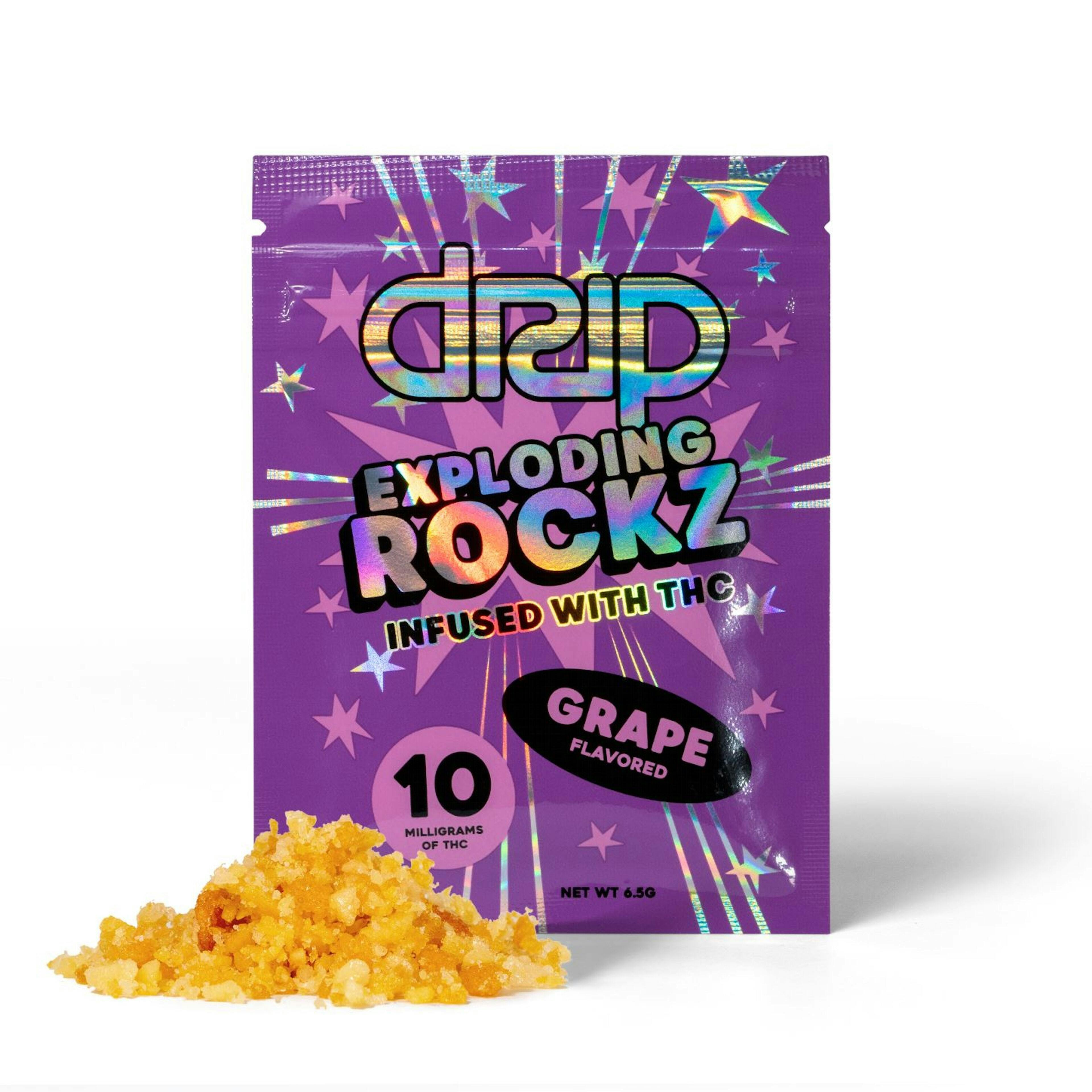 Drip: 10mg Grape Exploding Rocks - Drip