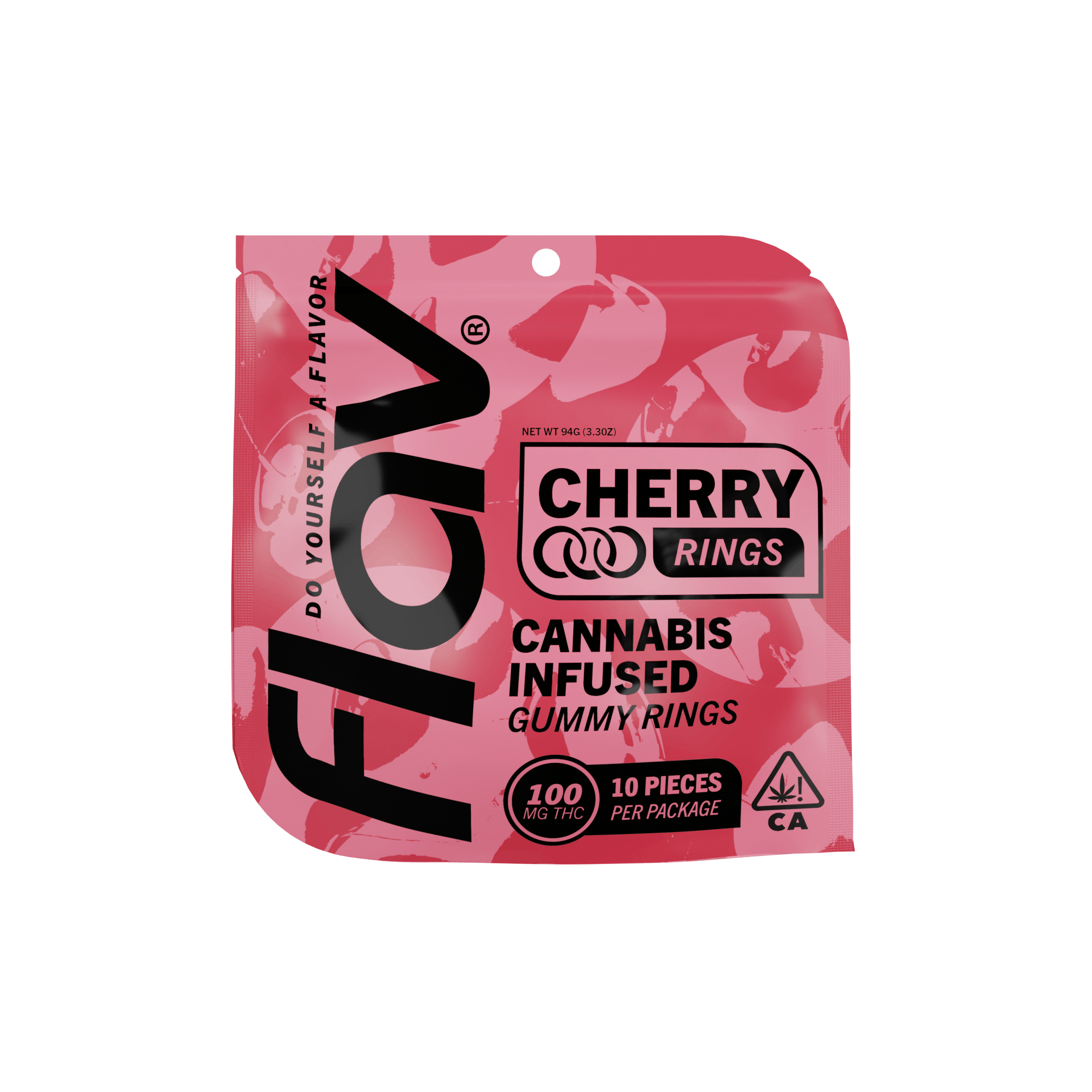 Candy - Ring - 100mg - Distillate - Cherry - Flav