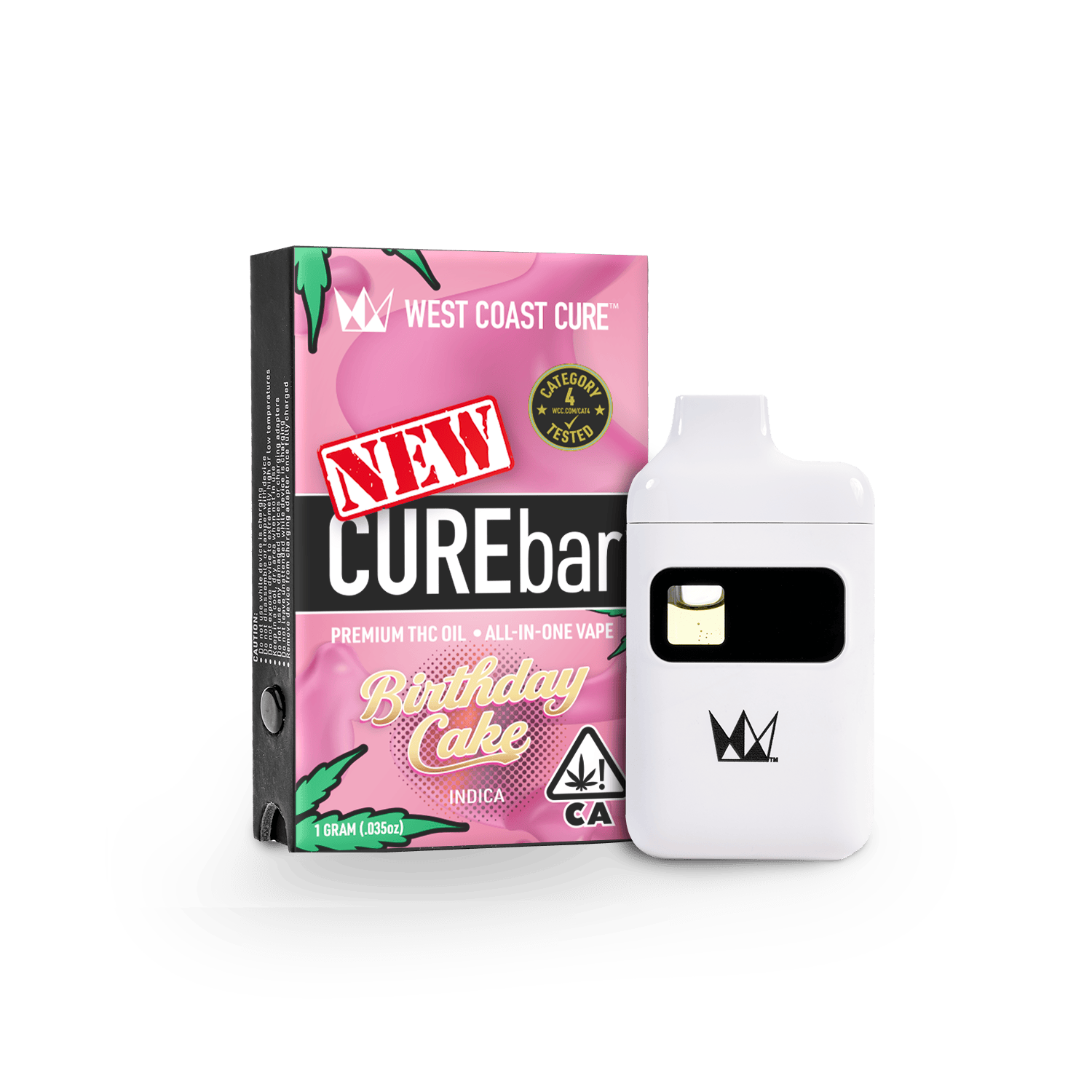 Birthday Cake AIO CUREbar - 1G - Budzilla - Fontana | Weedmaps