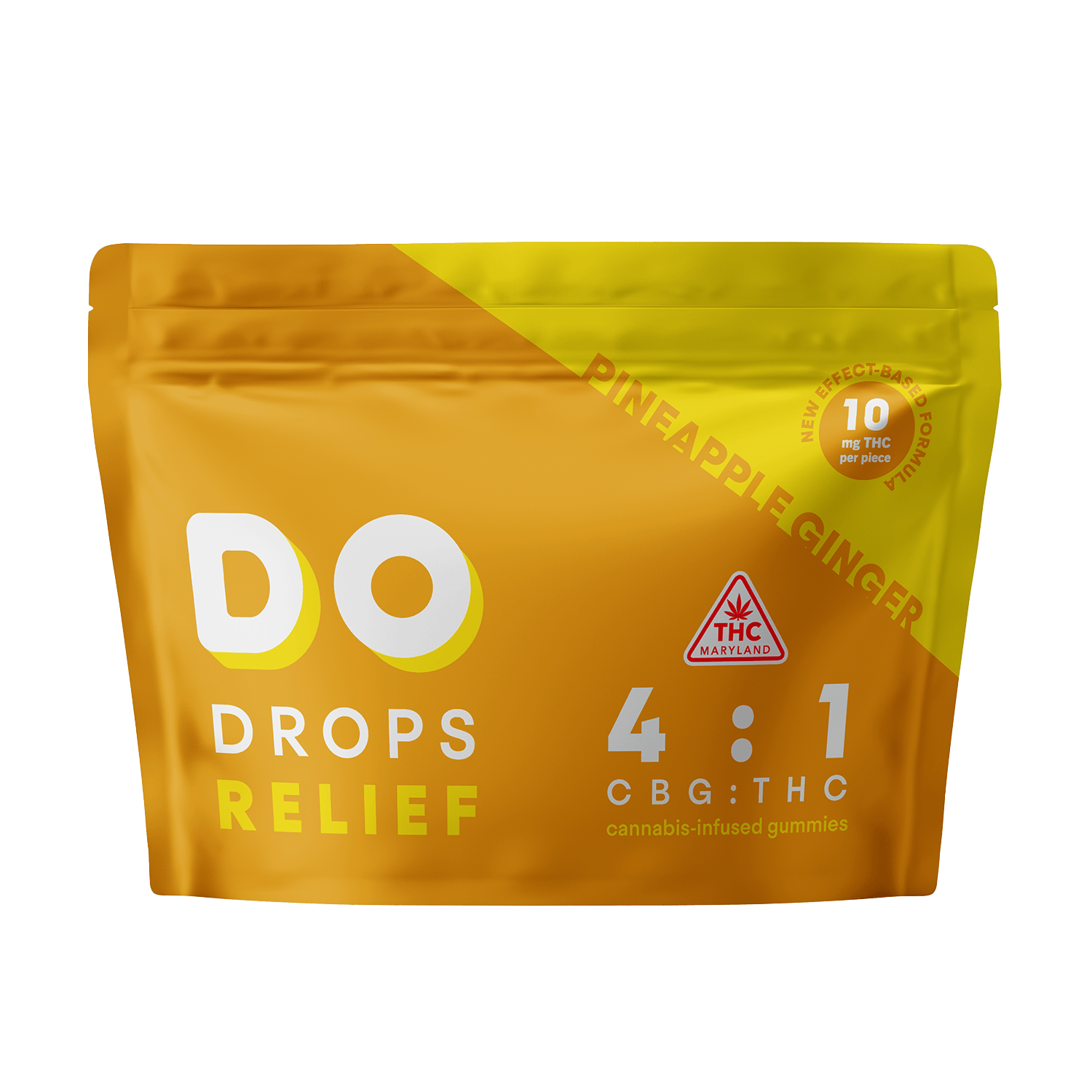 Do Drops | Pineapple Ginger Gummies - 10pk (100mg) - Do Drops