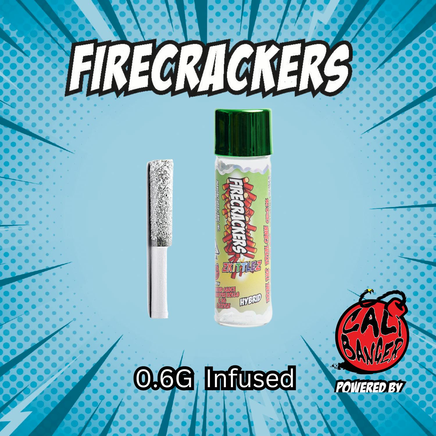Firecracker by Cali Banger Infused Pre Roll ZKITTLEZ 0.6 Gr ...