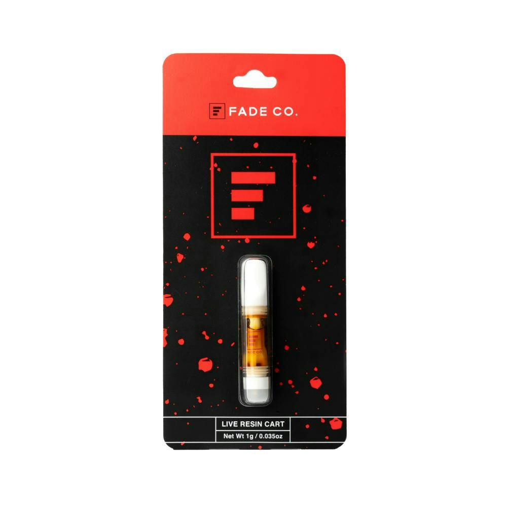 Hazelnut Cream x Velvet Pie | Live Resin Cartridge - 1g - Fade Co.
