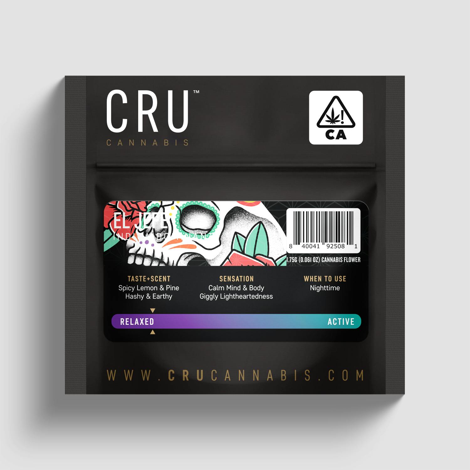 El Jefe (1.75 Grams) - CRU Cannabis