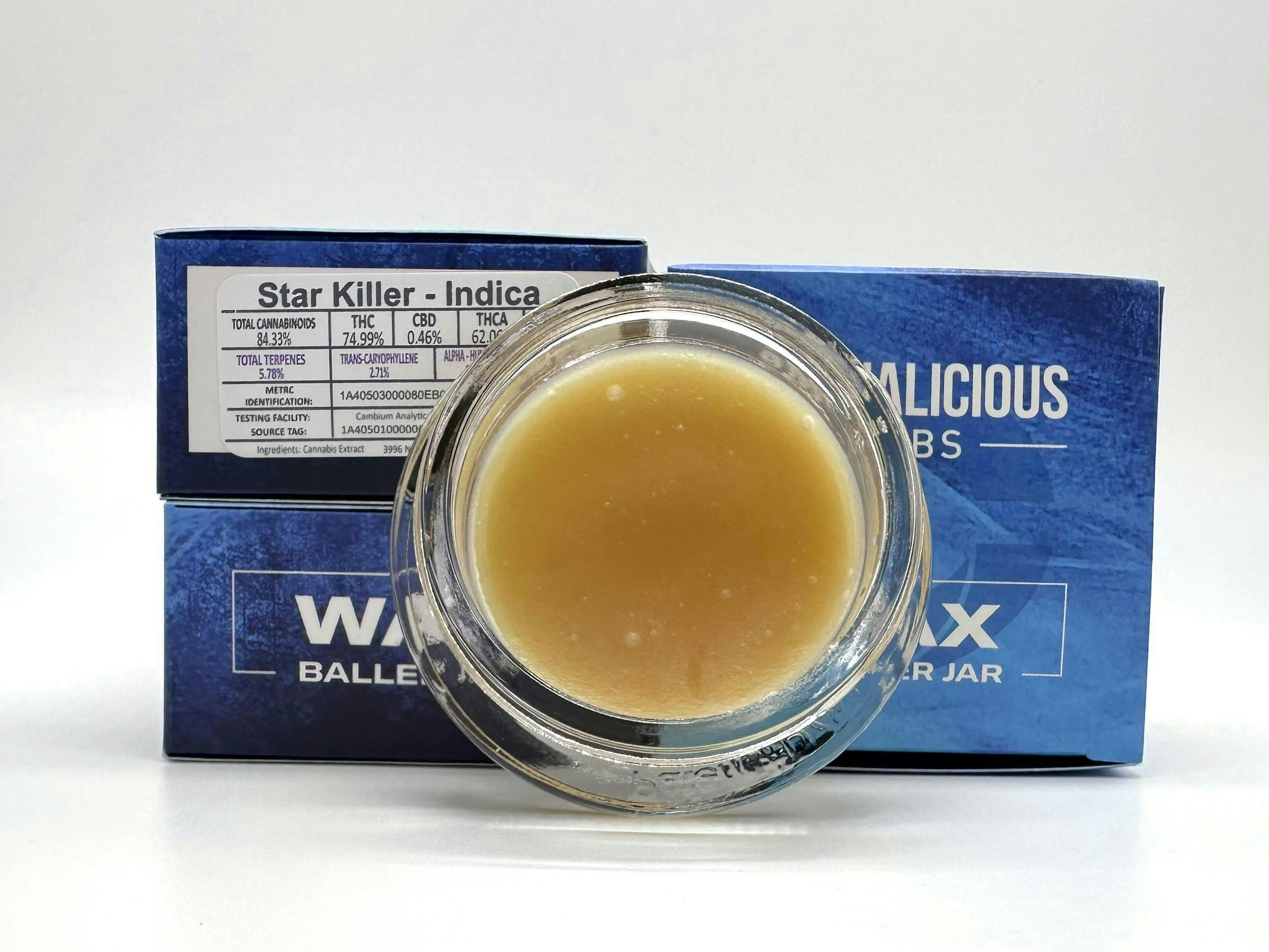 Star Killer Wax - Indica - Cannalicious Labs