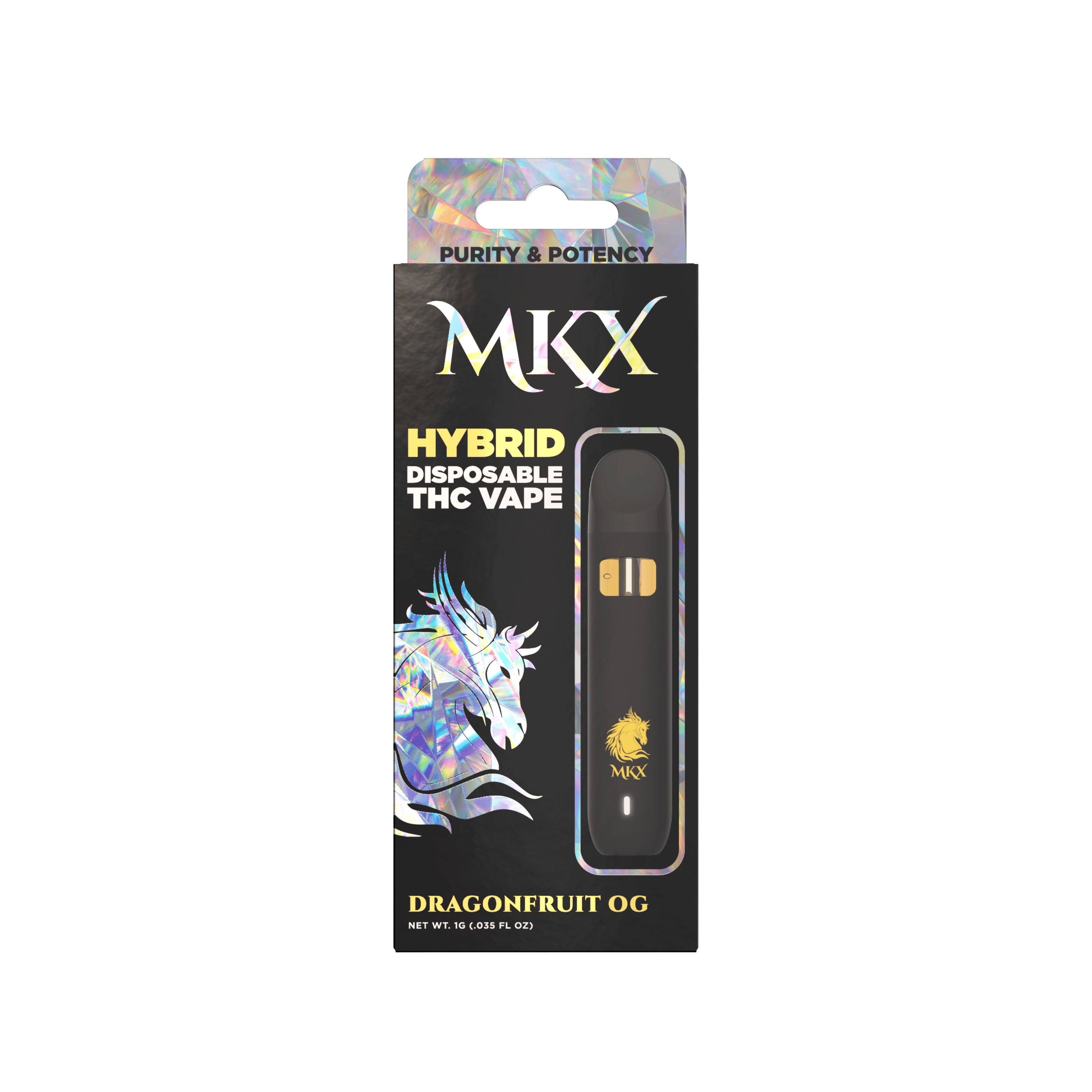 THC Disposable Vape- Dragonfruit OG - MKX Oil Co