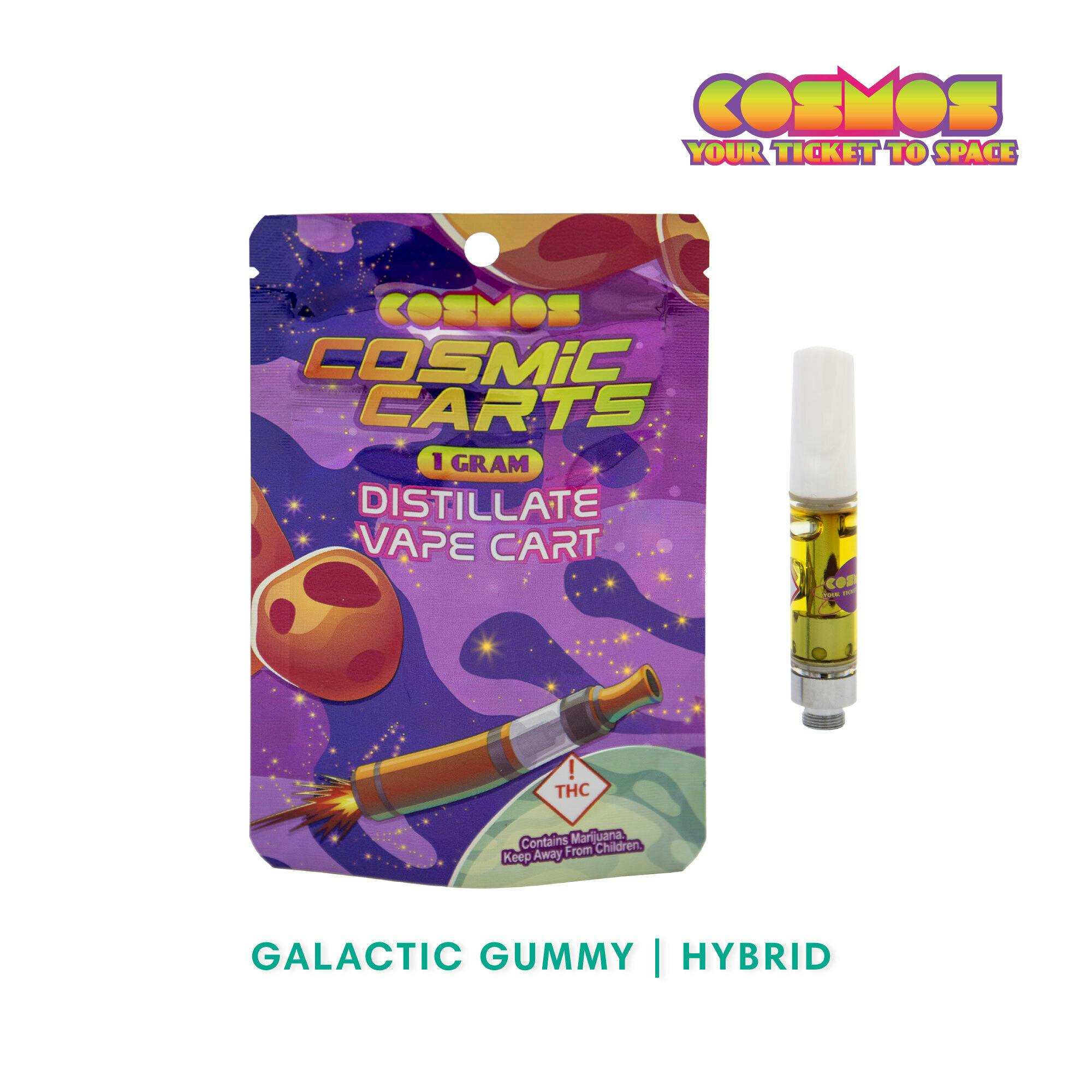 Cosmic Carts Hybrid 1g Cartridge Galactic Gummy - Cosmos THC