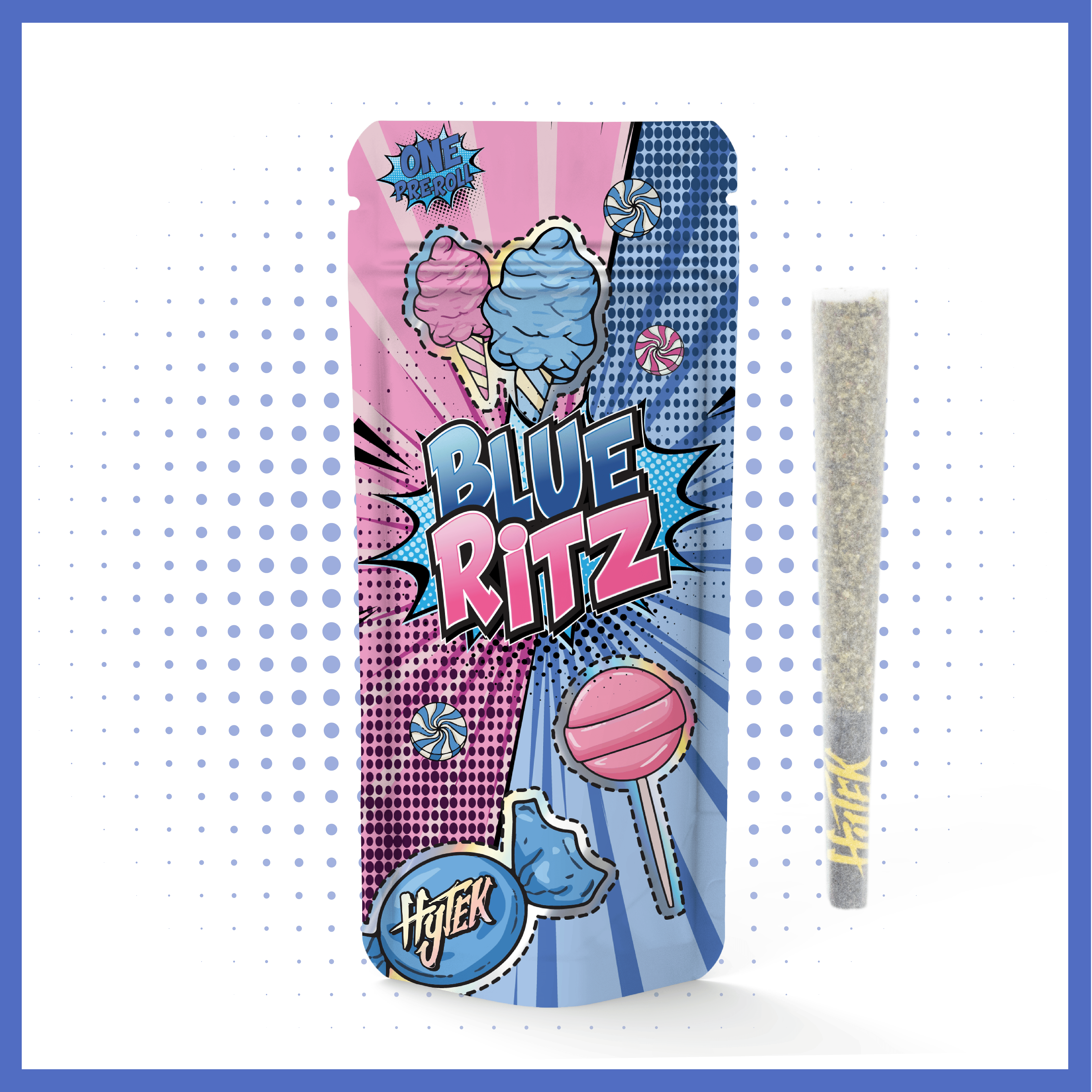 Hytek Blue Ritz 1g Preroll - Hytek
