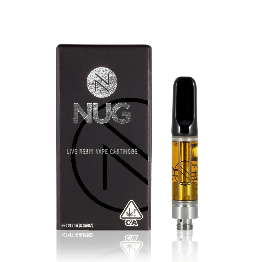 NUG Premium Live Resin Cart - Biscotti Zkittlez - 1g - NUG