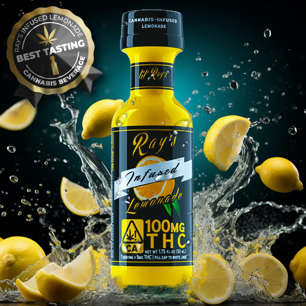 Original lil' Ray's 100mg THC - Ray's Lemonade