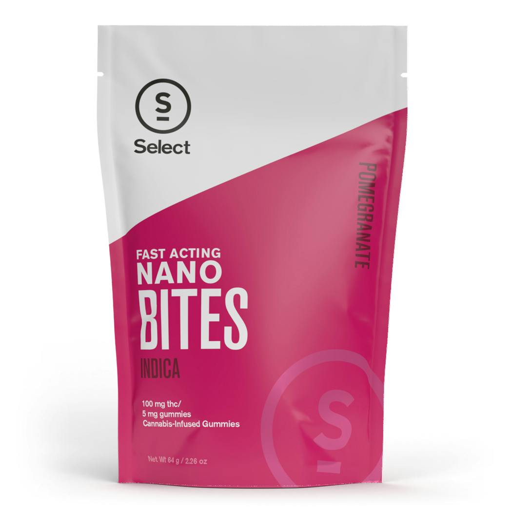 Pomegranate Nano Bites 20pk (100mg) | Indica - Select