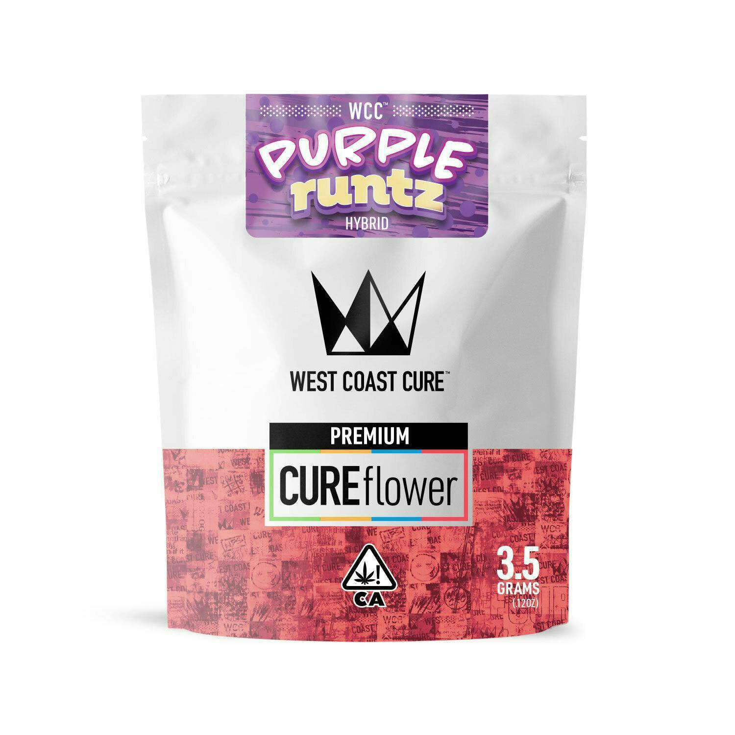 Purple Runtz - 3.5G Premium Flower - West Coast Cure
