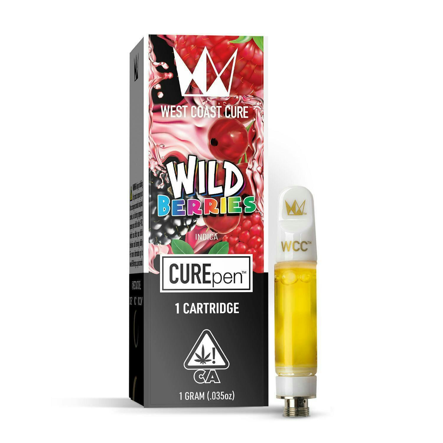 Wild Berries CUREpen Cartridge - 1g - West Coast Cure