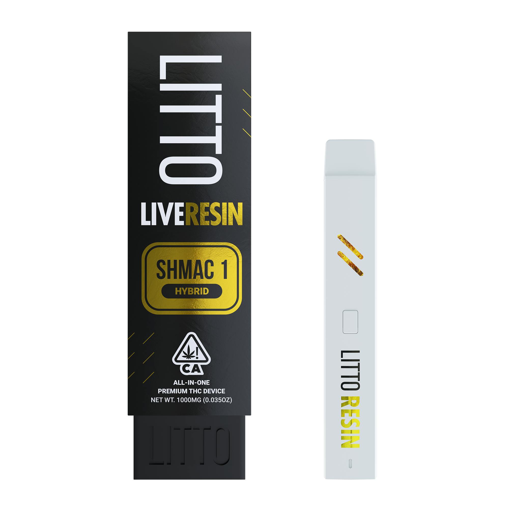 LITTO - Shmac 1 - Live Resin All-In-One - Hybrid - 1G - LITTO