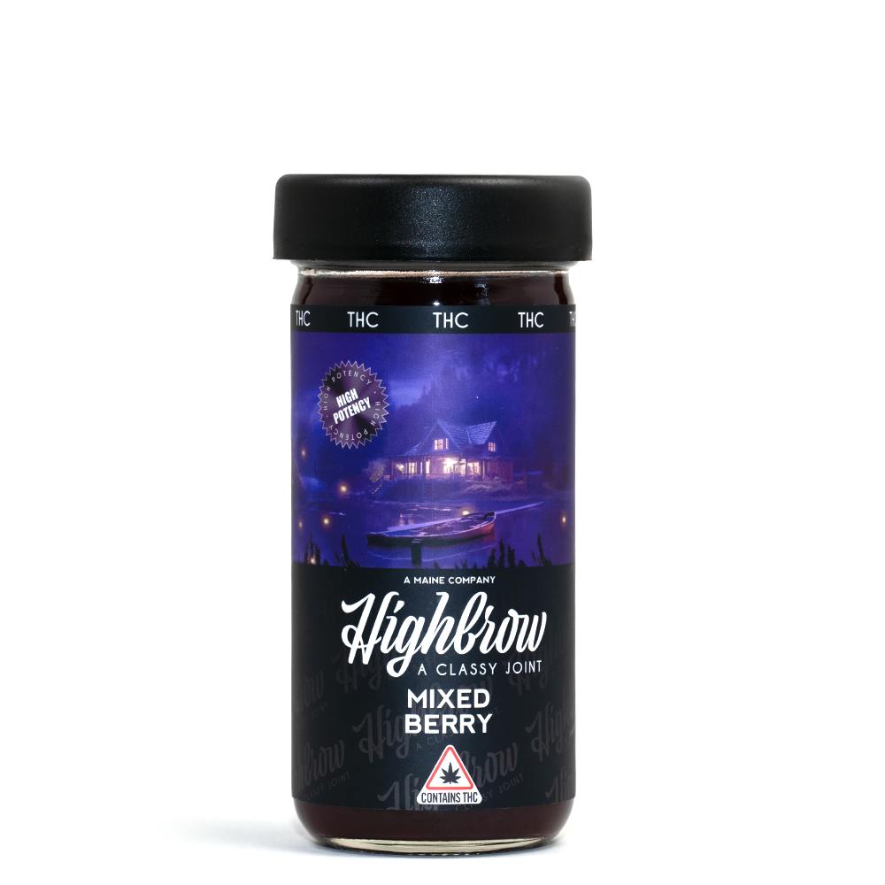 Highbrow Mixed Berry Drink 200mg - Adult Use - Highbrow