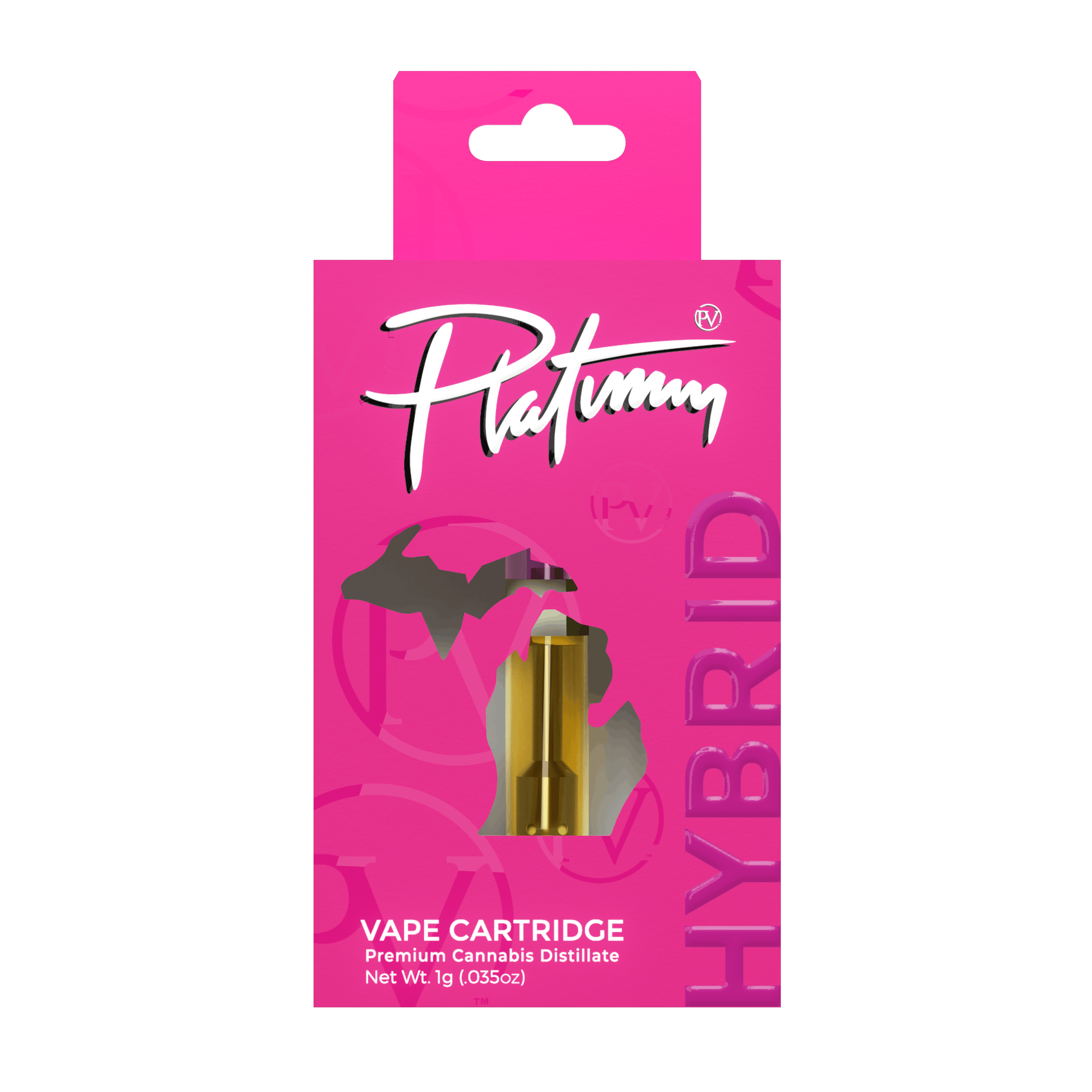 Platinum Vape Pink Lemonade Hybrid 1g Cartridge Platinum Vape