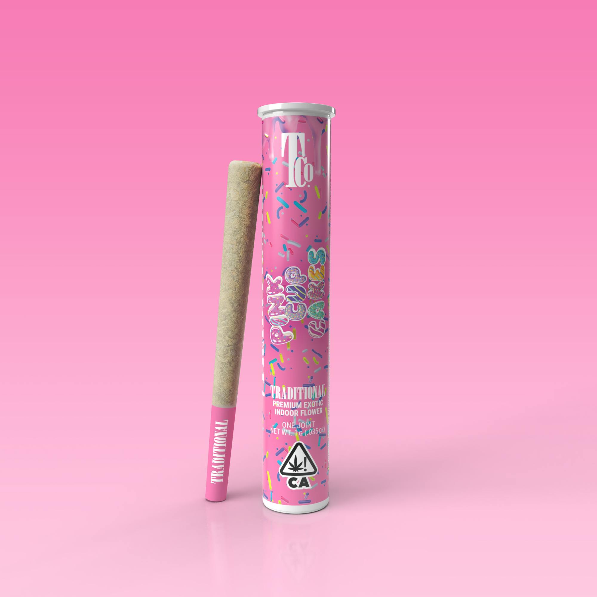 Traditional - Pink Cupcakes Pre-Roll 1g - Traditional