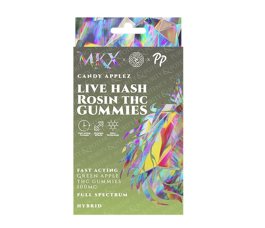 MKX x North Coast x Pressure Pack Candy Applez Live Hash Rosin Gummies ...