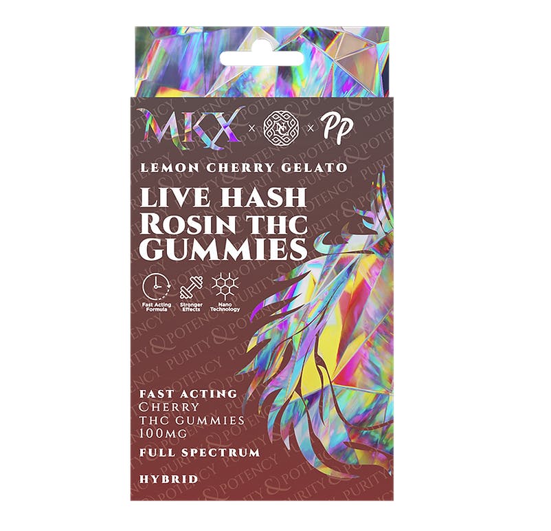 MKX x North Coast x Pressure Pack Sour Lemon Gelato Live Hash Rosin ...