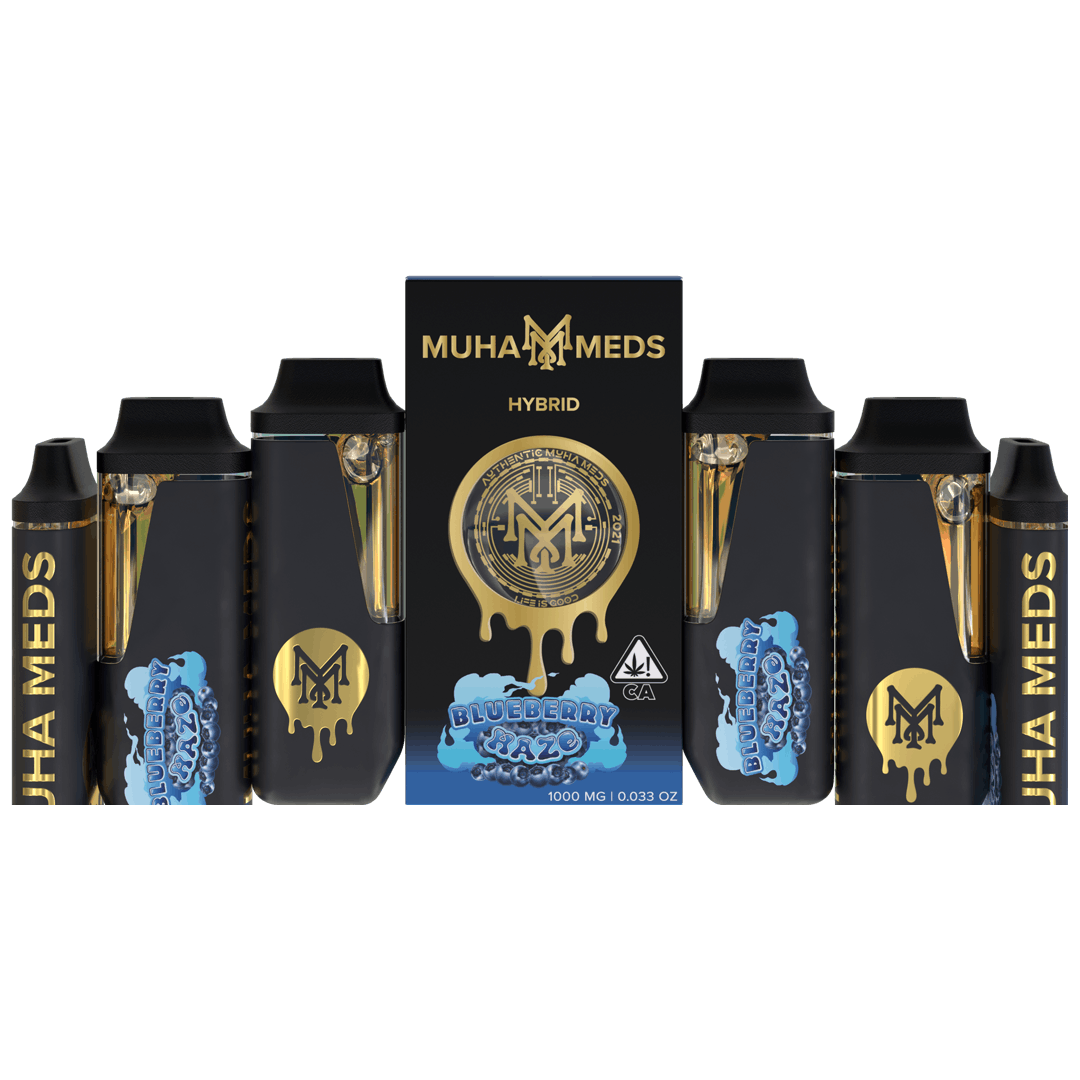 Blueberry Haze Disposable 1000MG - Muha Meds Blueberry Haze Disposable 1000MG - Muha Meds