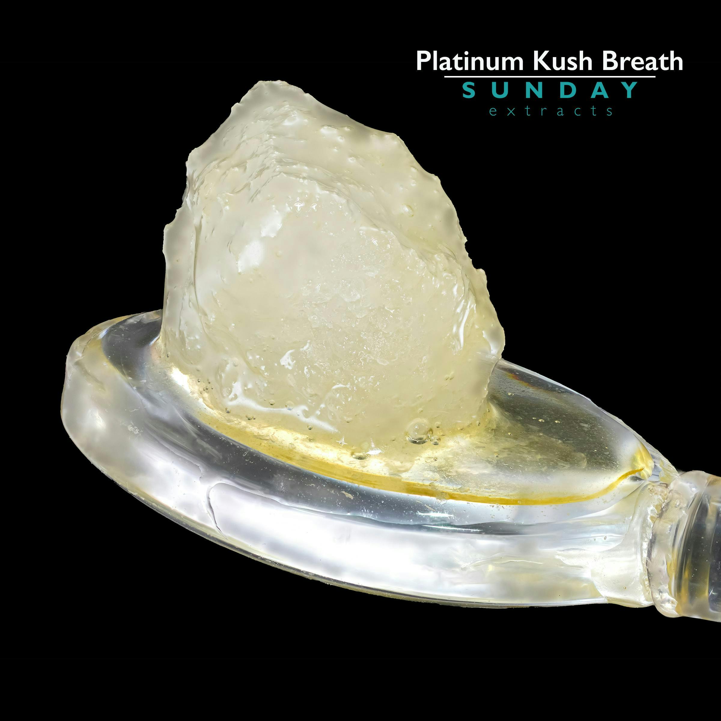 1g Concentrate Platinum Kush Breath (Live) - Sunday Extracts