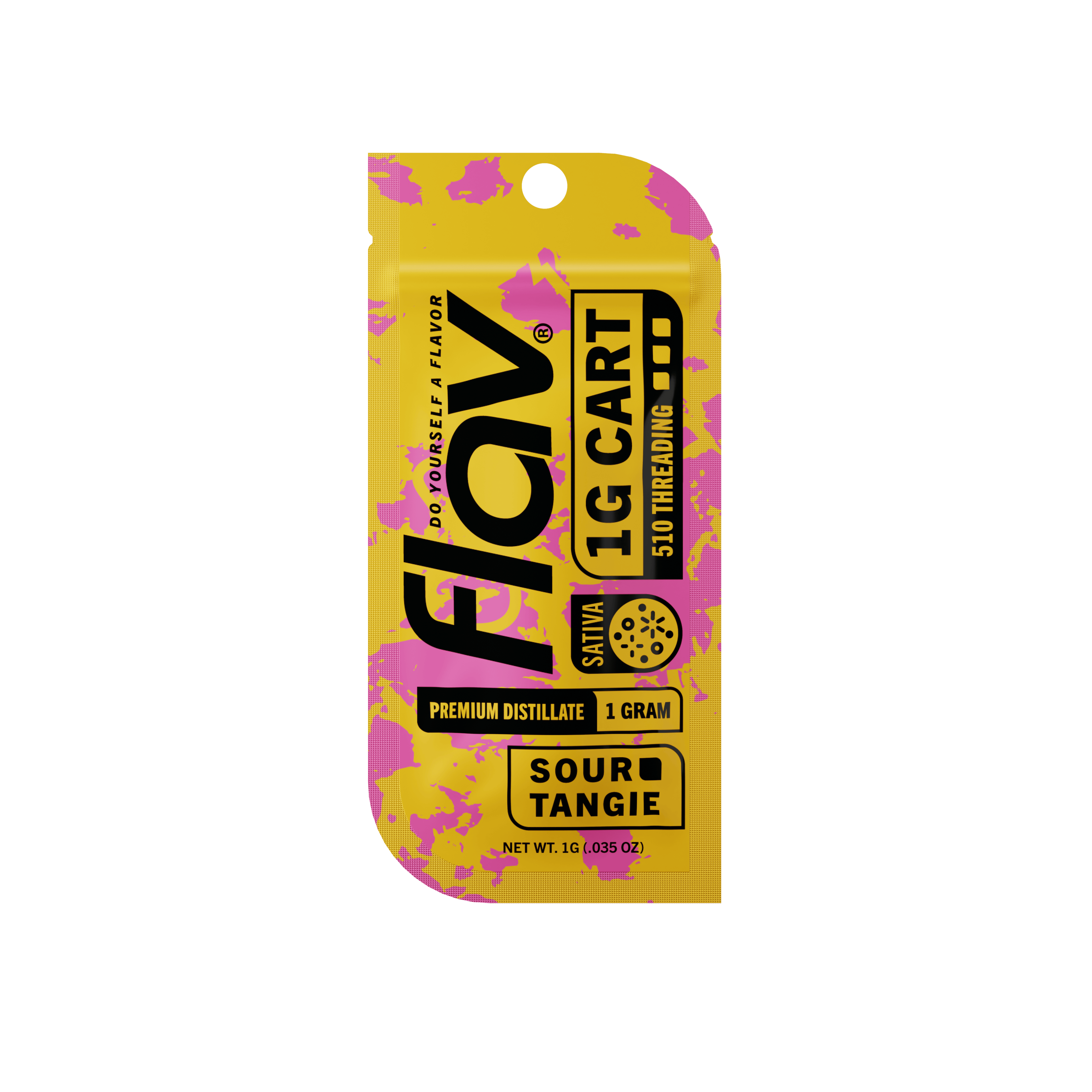 Vape - Cartridge - 1.0g - Distillate - Sour Tangie - Flav