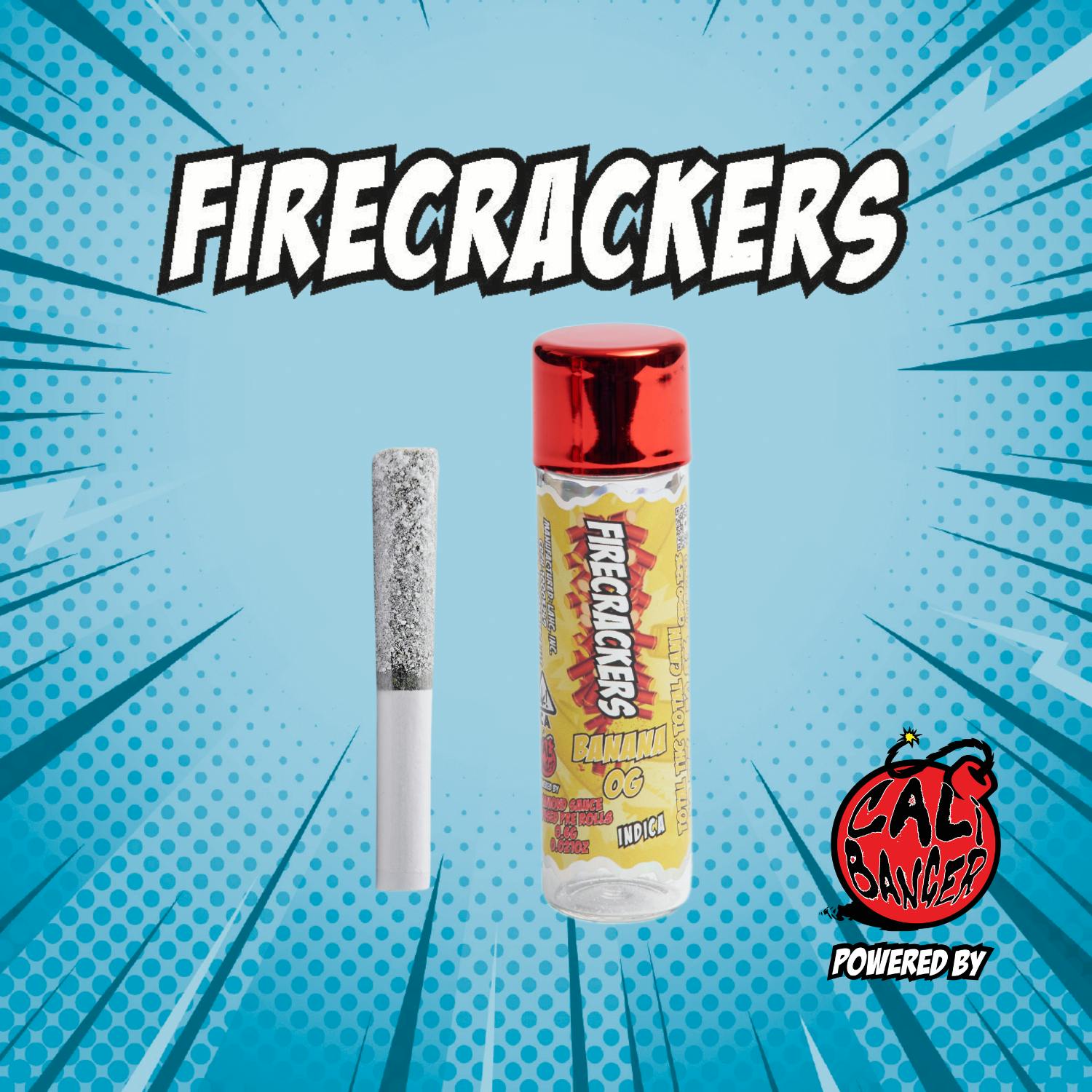 Firecracker by Cali Banger Infused Pre Roll BANANA OG - 0.6 ...