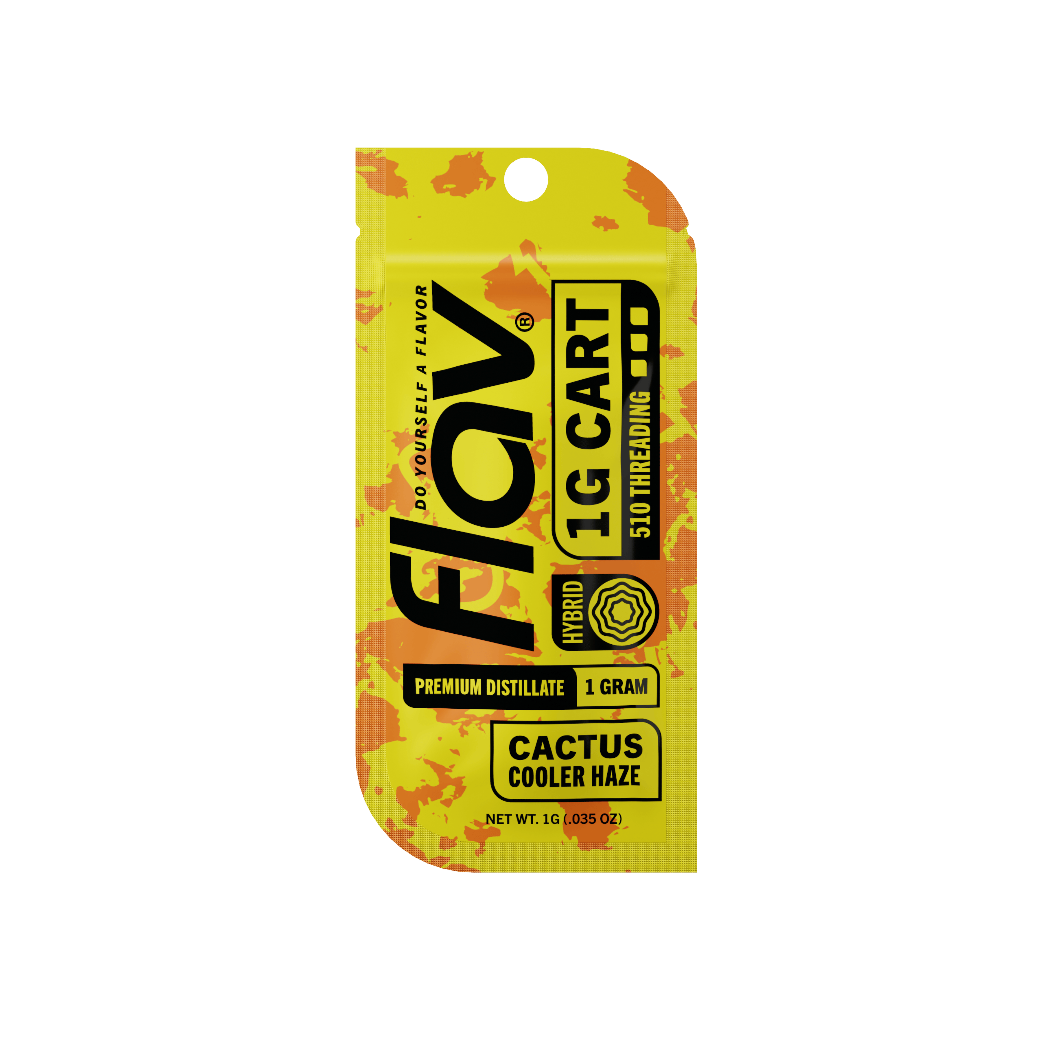 Vape - Cartridge - 1.0g - Distillate - Cactus Cooler - Hybrid - Flav