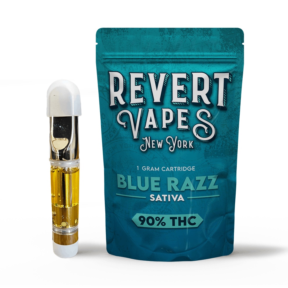 Blue Razz 1g Vape Cartridge - Revert