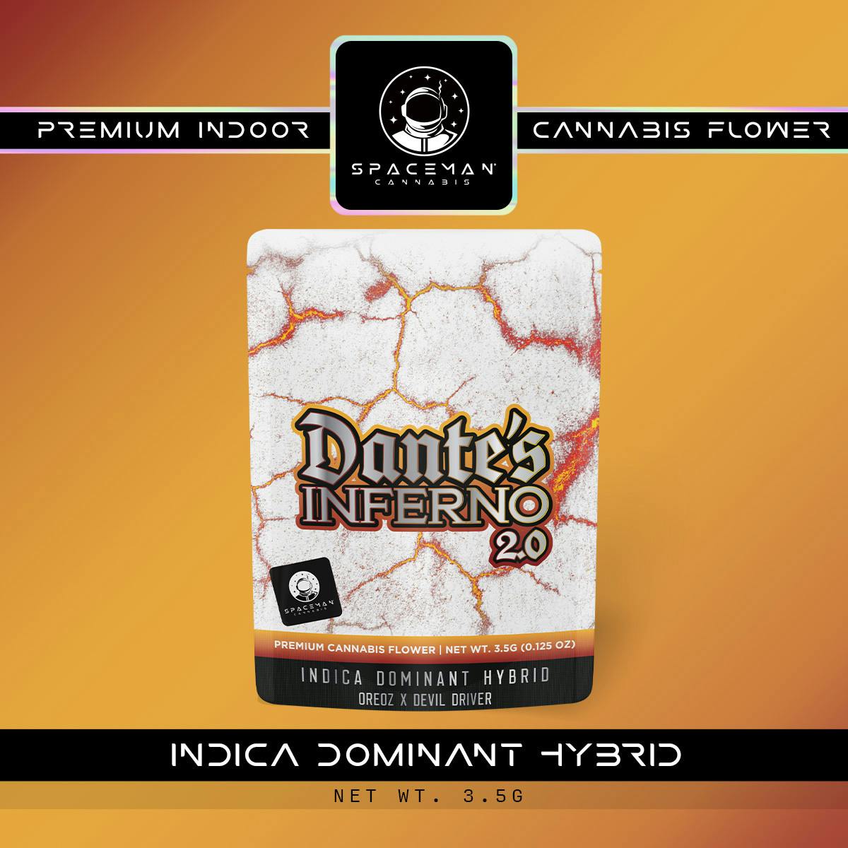 Spaceman - 3.5g Flower - Dante's Inferno #2 - Spaceman Cannabis
