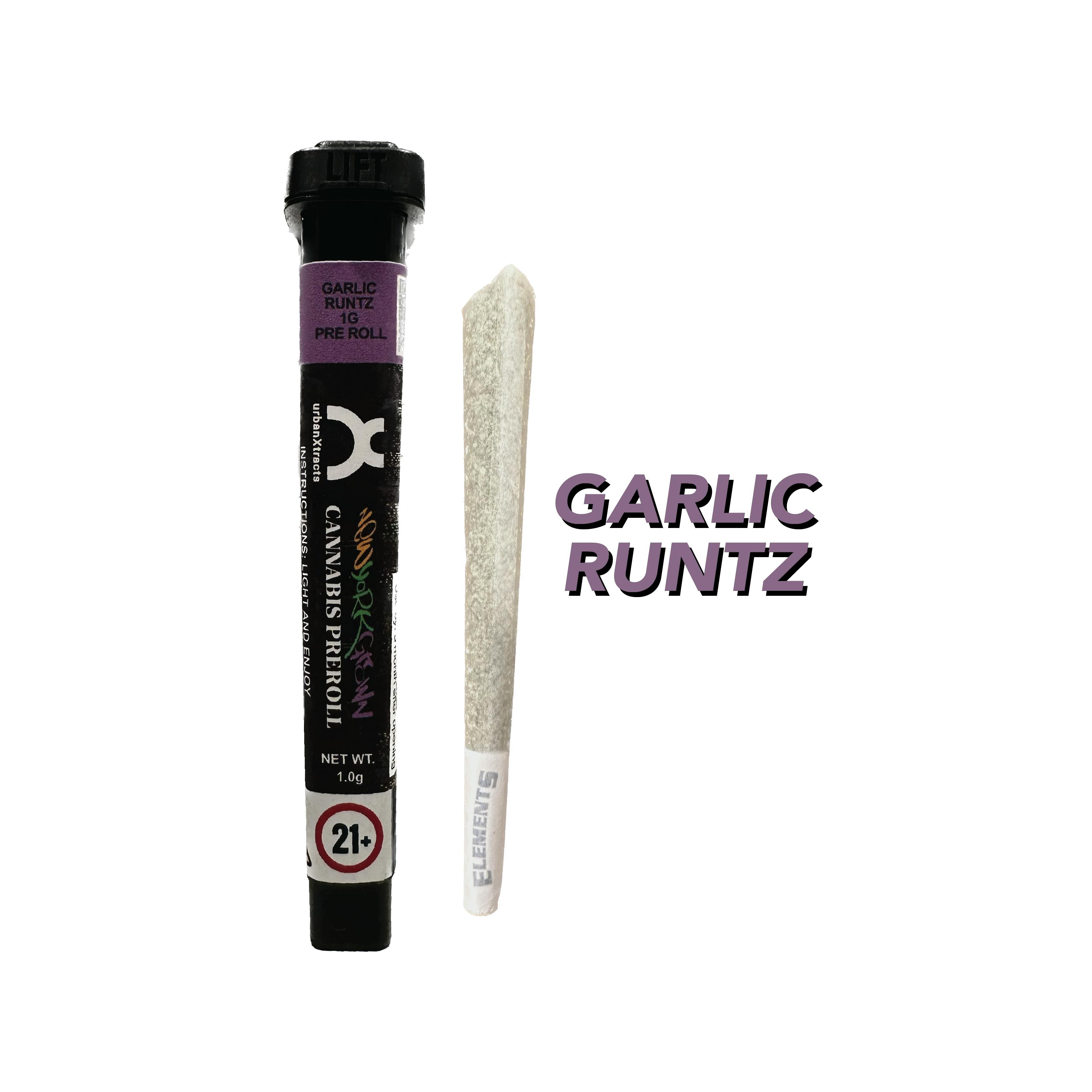 Garlic Runtz - 1G - Pre-Roll - urbanXtracts