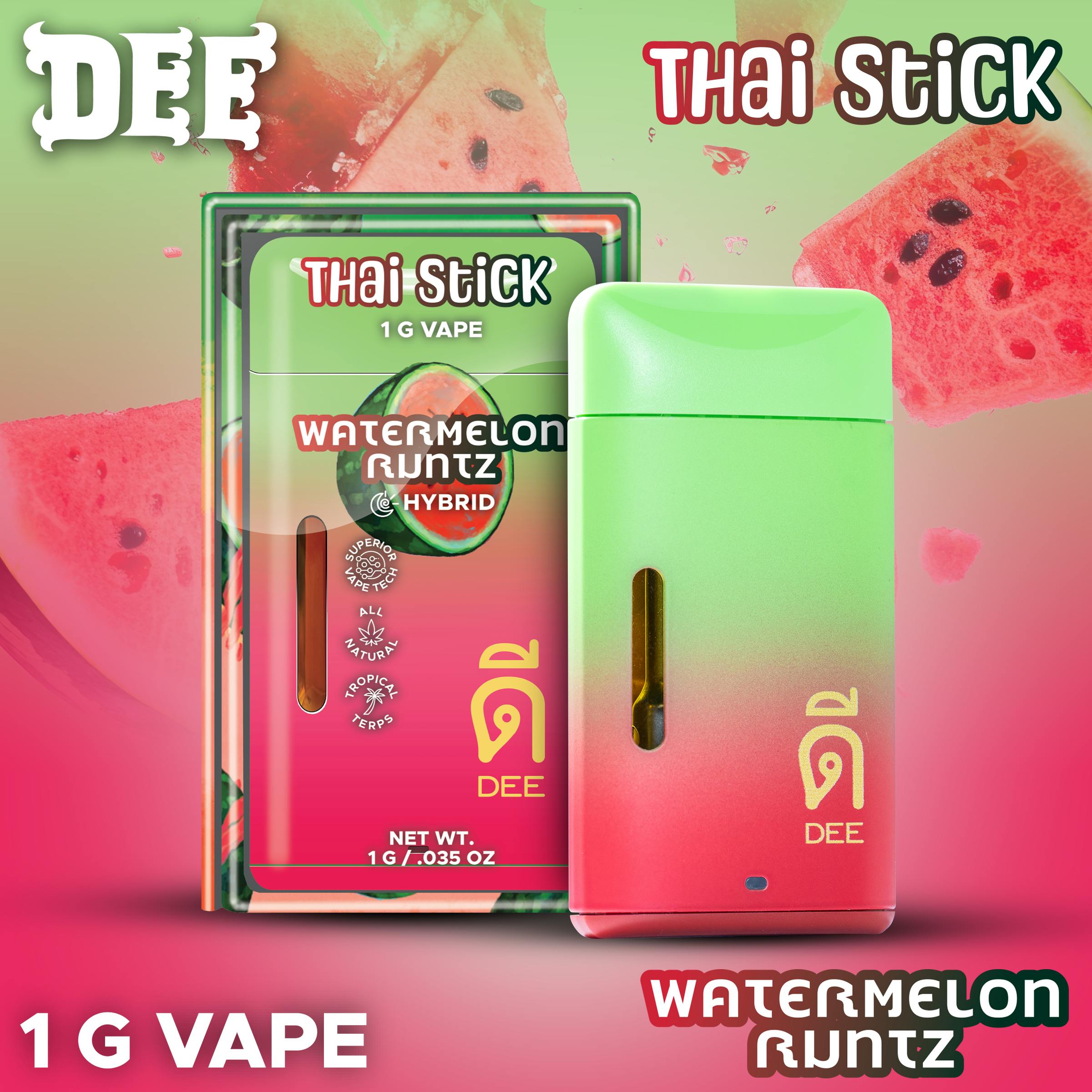 Dee Thai | Watermelon Runtz | Thai Stick Vape - Dee Thai