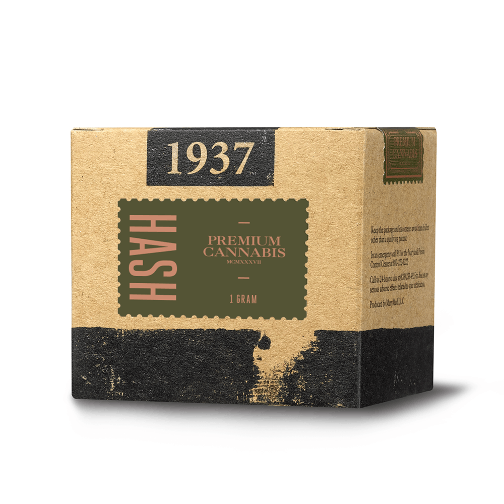 Gelat. OG - Hash - 1937 Cannabis