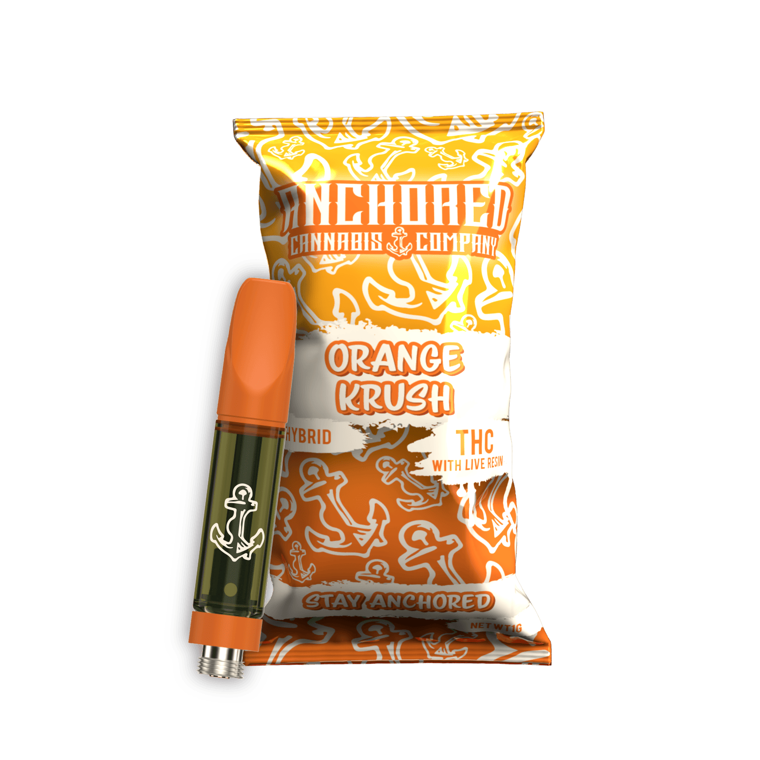 Orange Krush - 1g Cart - Anchored - 710Trading