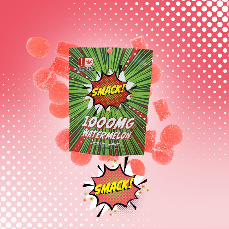 SMACK! Watermelon Gummies - 710Trading
