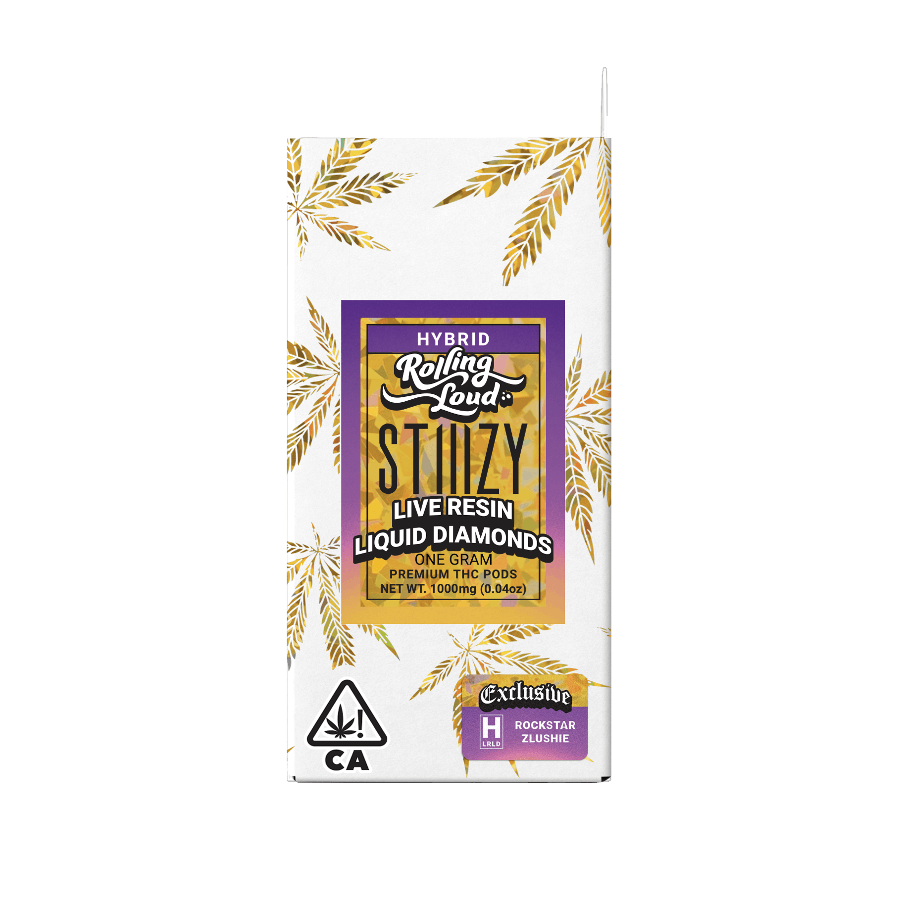 - ROCKSTAR ZLUSHIE - 1G STIIIZY x Rolling Loud Premium Mylar - STIIIZY - ROCKSTAR ZLUSHIE - 1G STIIIZY x Rolling Loud Premium Mylar - STIIIZY