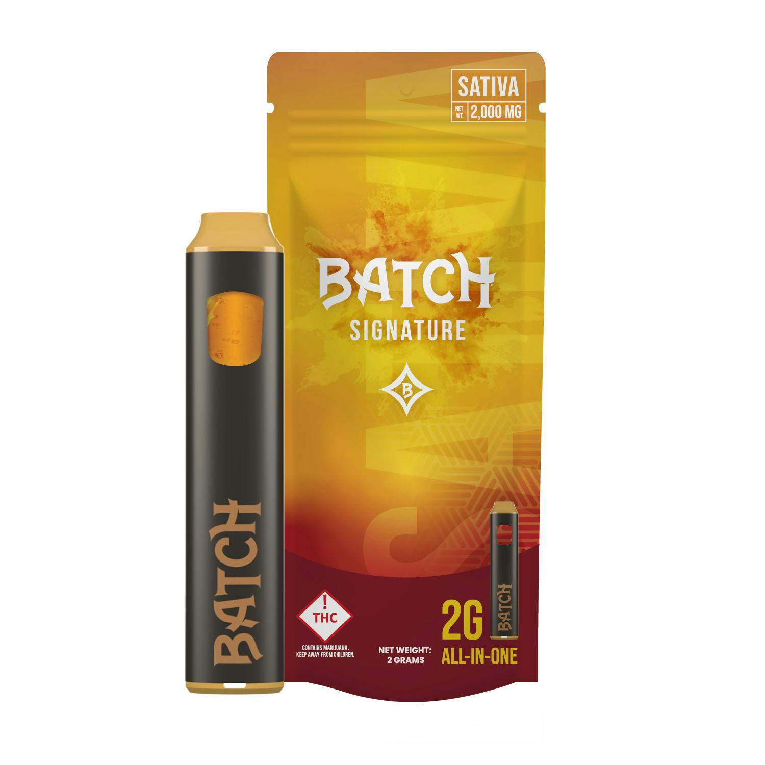 Signature Sativa 2G All-in-One - Batch