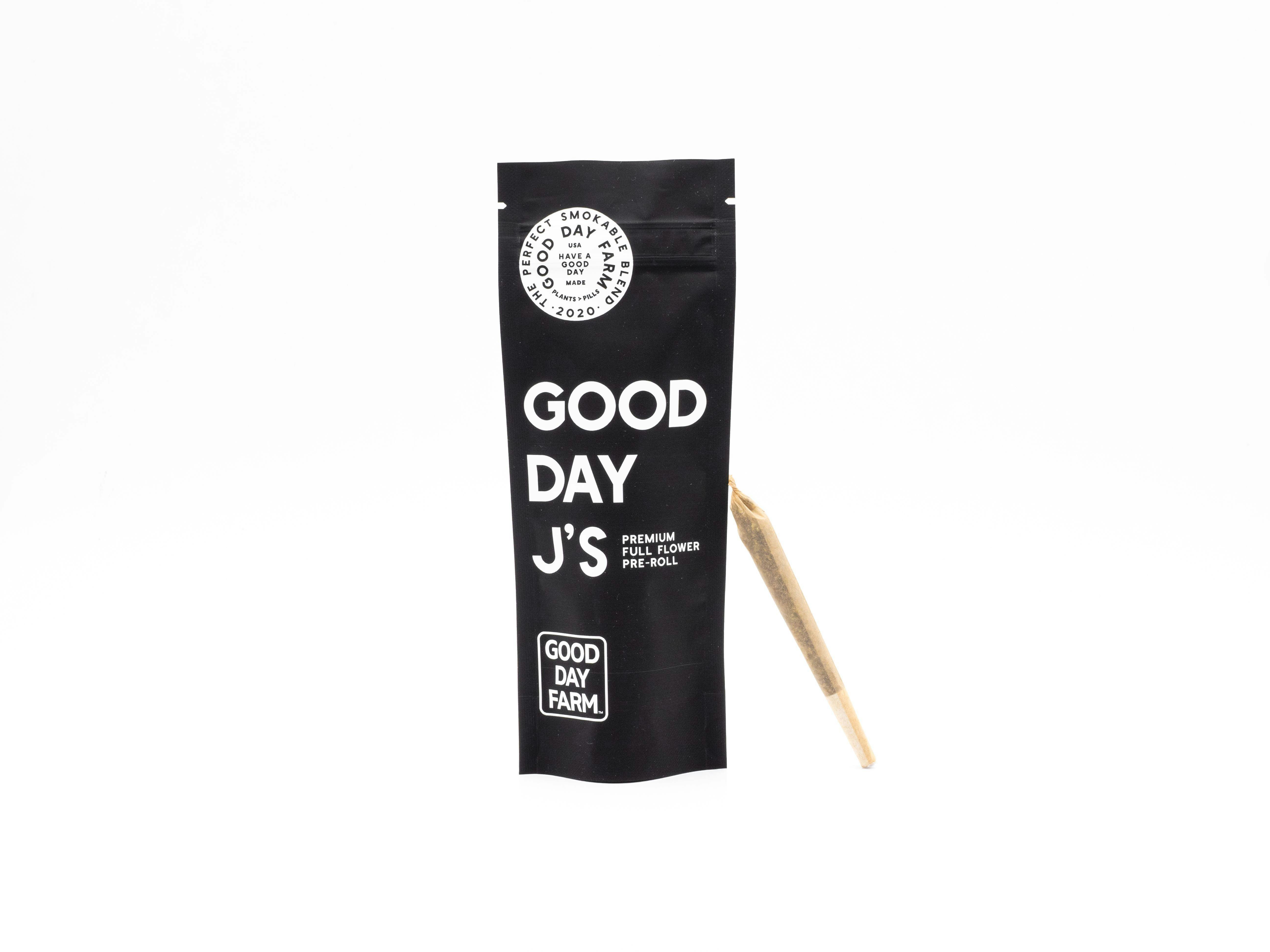 GDF: Pre-Roll | Banana Cream Cake X Jealousy | Good Day J's | 1g - From ...