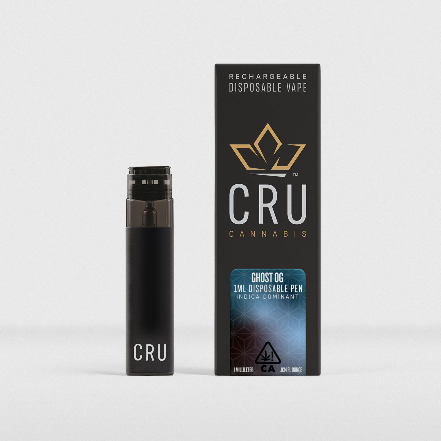 Ghost OG (1ml Disposable Pen) - CRU Cannabis